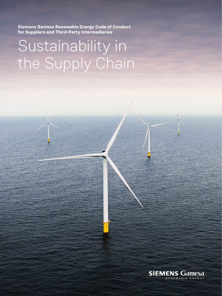 Code of Conduct Sustainability Supply Chain EN PDF - Original | PDF ...