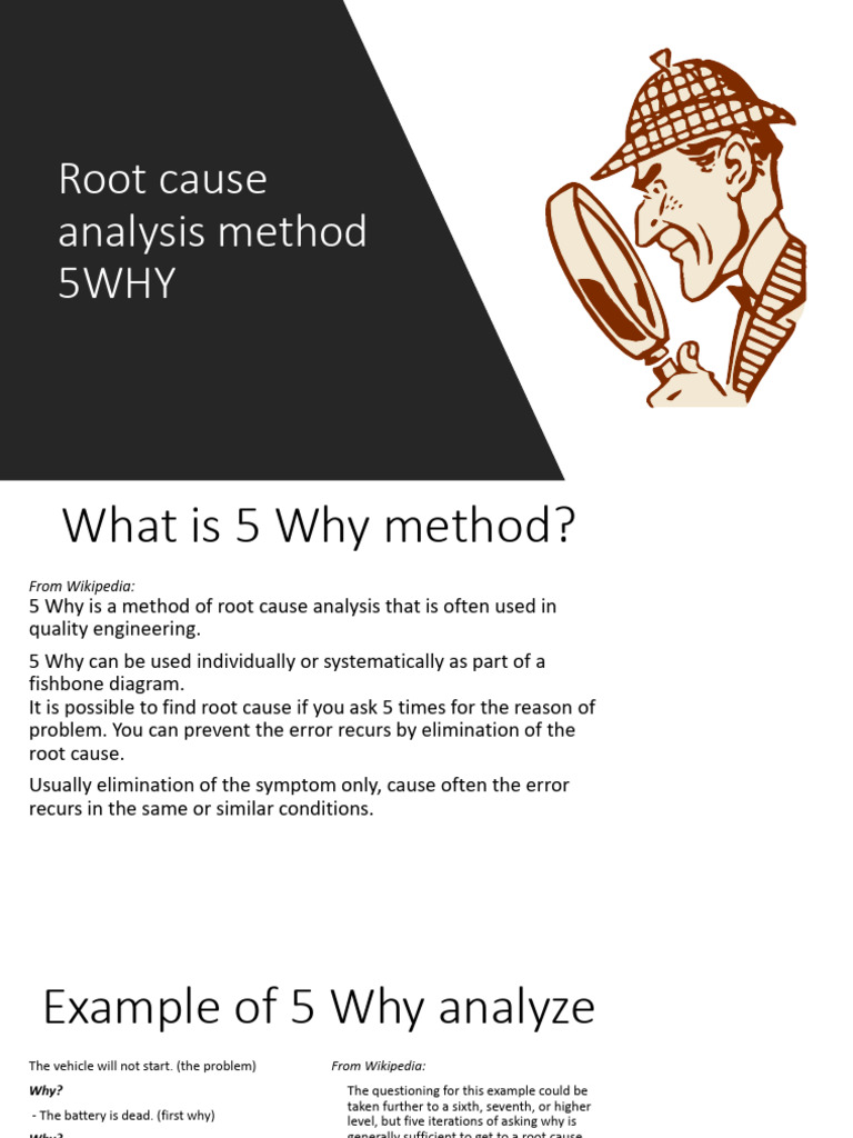 Understanding the 5 Why Method | PDF