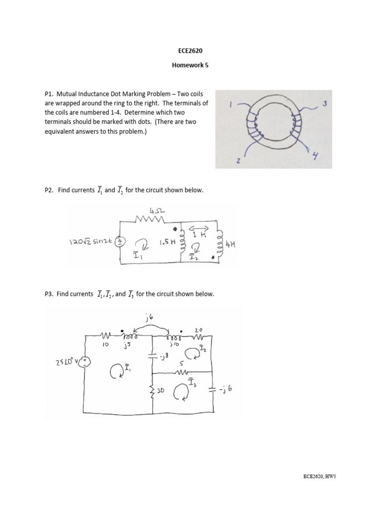 Ece2620 HW5 | PDF