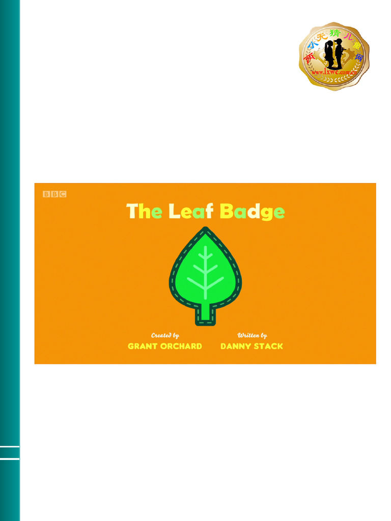S01E12 The Leaf Badge | PDF