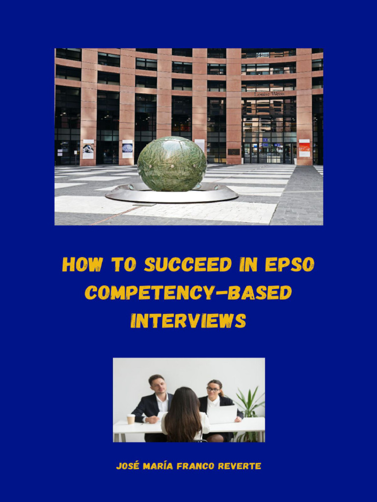 Dokumen - Pub How To Succeed in Epso Competency Based Interviews | PDF | Communication ...