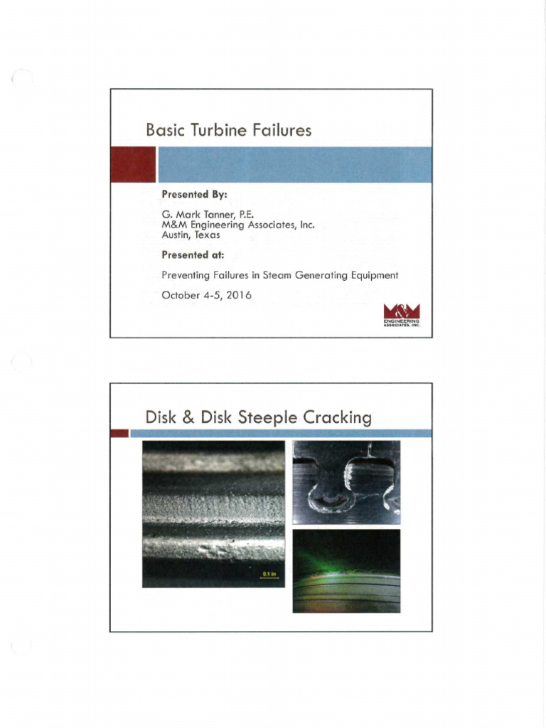 Basic Turbine Failure | PDF