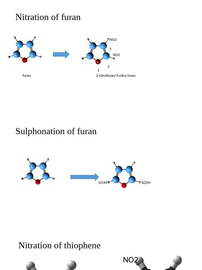 Nitration of Furan | PDF