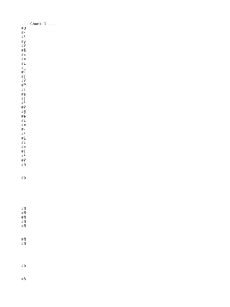 Text Chunks For Translation | PDF