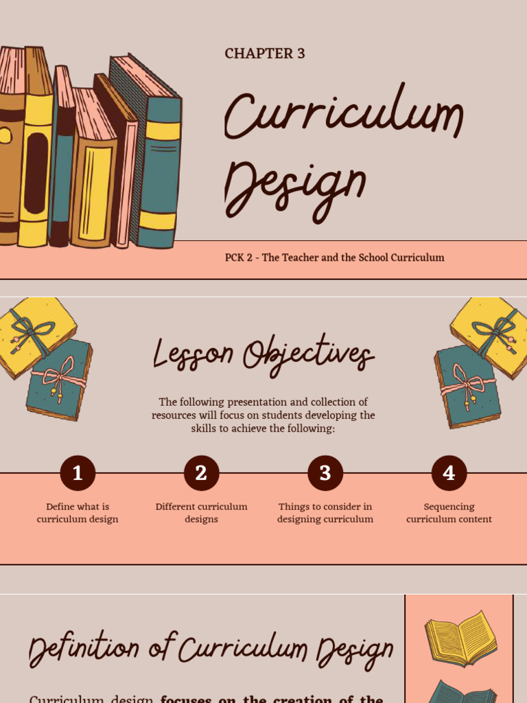 PCK 2 - Chapter 3 | PDF | Curriculum | Learning