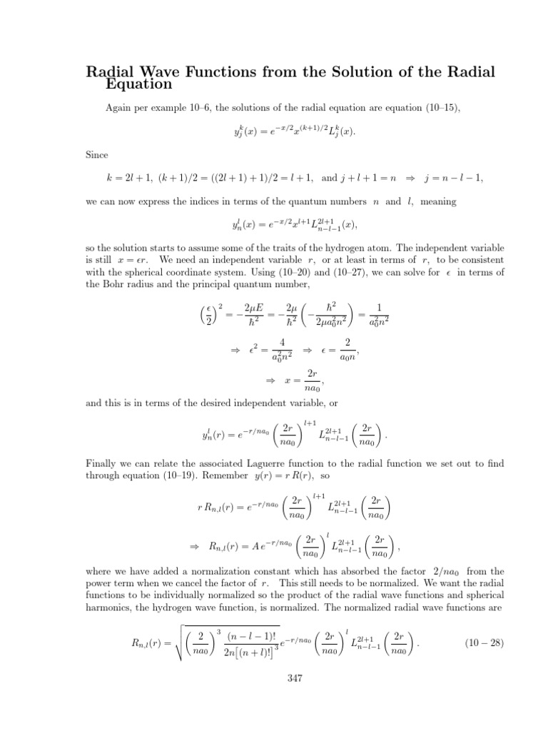 ch10b | PDF | Eigenvalues And Eigenvectors | Wave Function