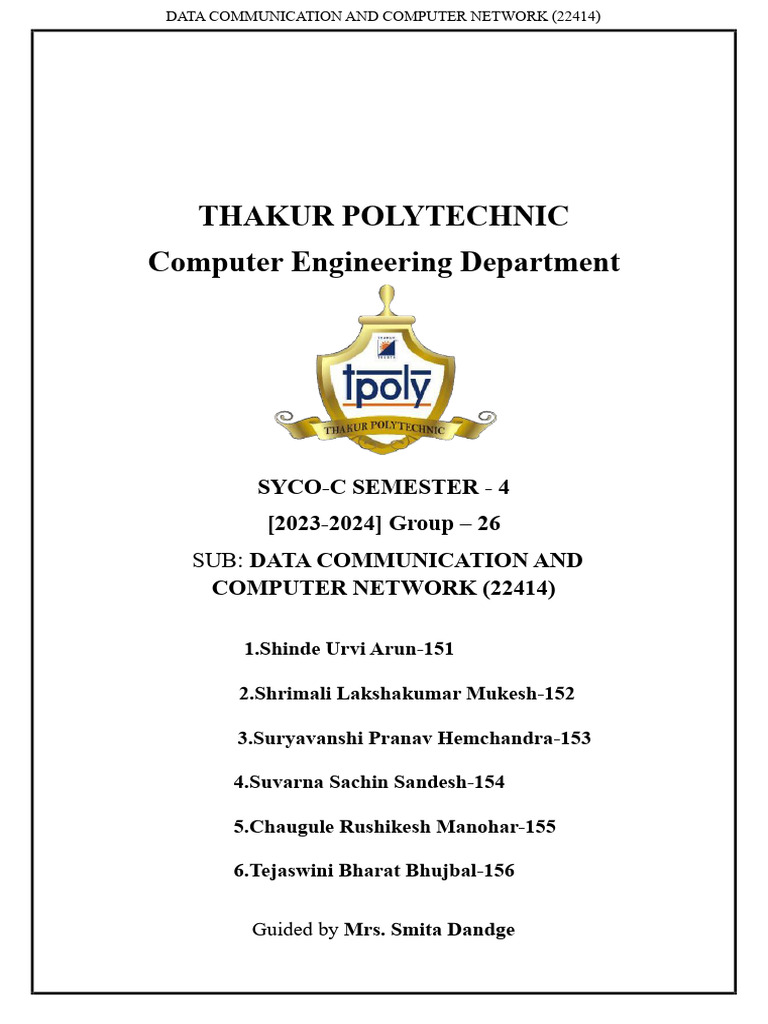 DCC_MP | PDF | Secure Shell | Computer Network