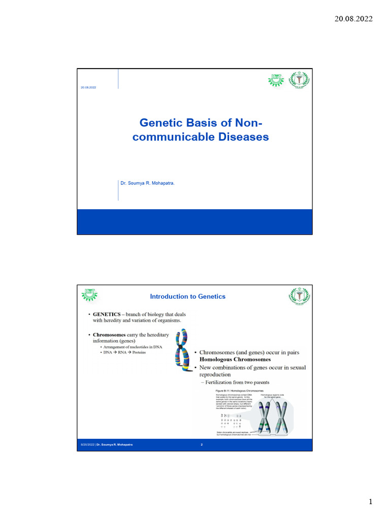 4 Fundamentals of Genetics and Human Diseases | PDF | Genetics ...