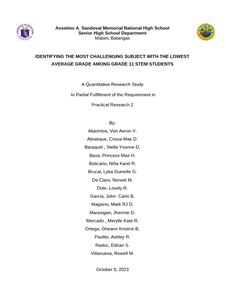 Chapter-1&2 Group-1-Pr2 Final | PDF | Science, Technology, Engineering, And Mathematics | Mindset