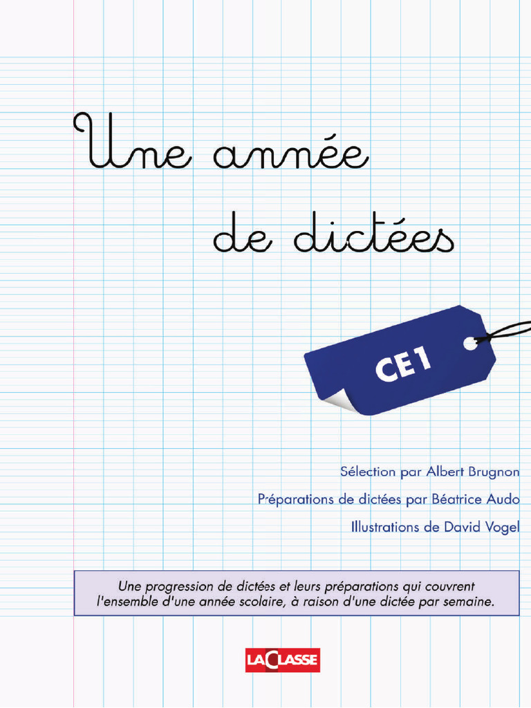 CE1 Une Année de Dictées | PDF