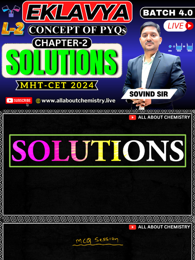 Chapter 2 - L-2 Solution | PDF