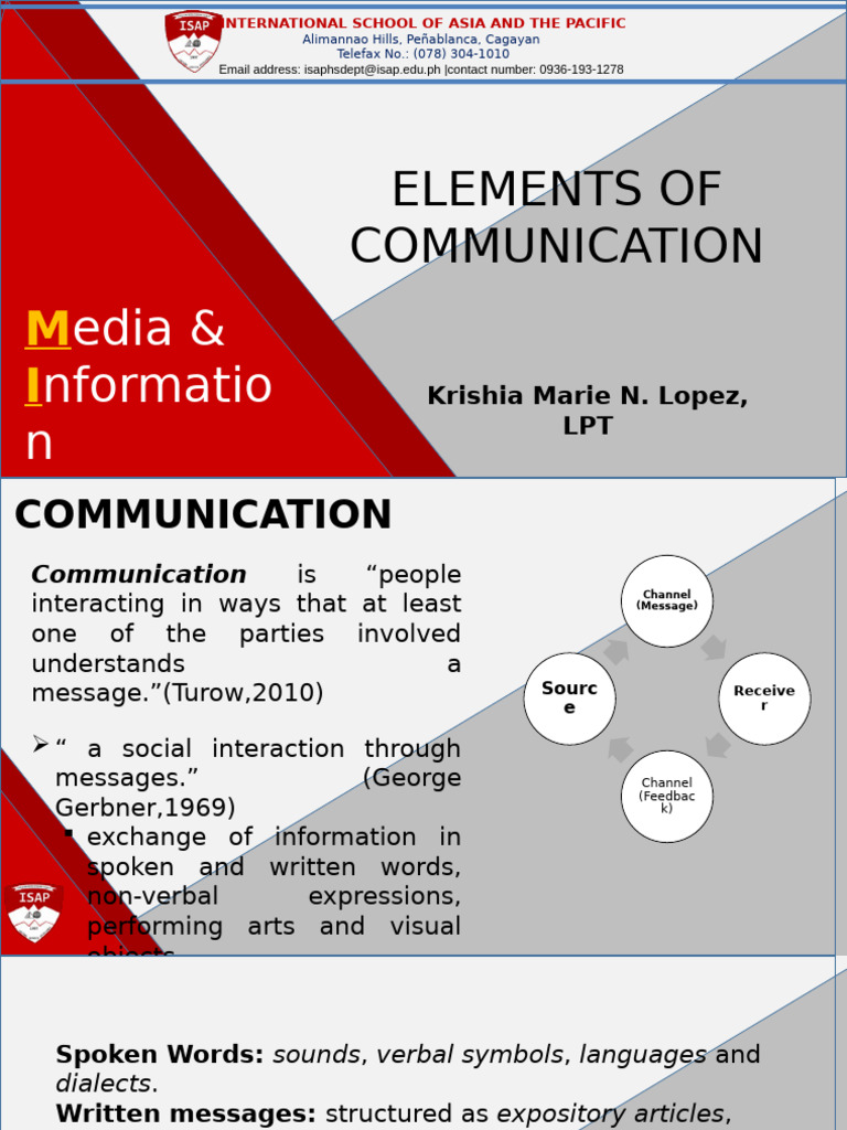 Lesson 2 Evolution of Media | PDF | Communication | Nonverbal Communication