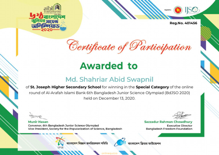 BdJSO 2020 Special Category Winner | PDF