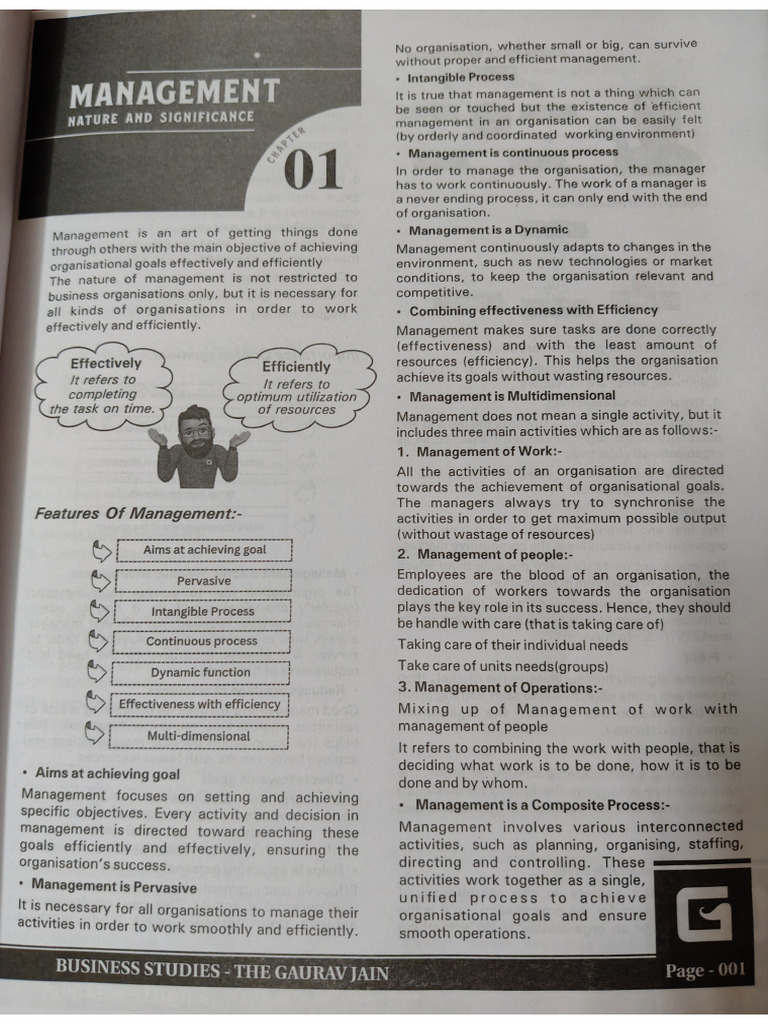 Business Studies Quick Revision | PDF