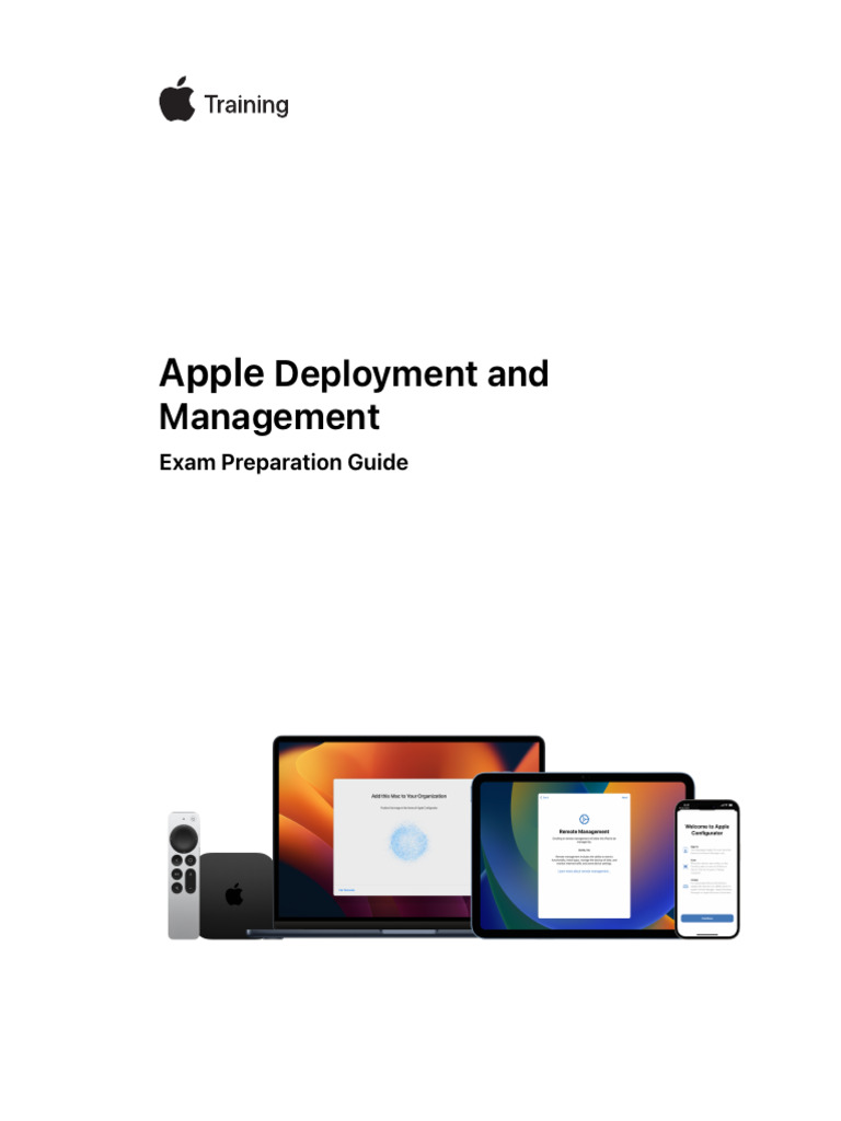 Apple Deployment and Management Exam Prep Guide | PDF | Wi Fi ...