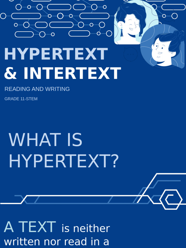 Reading and Writing Group 4 | PDF | Hypertext | Intertextuality
