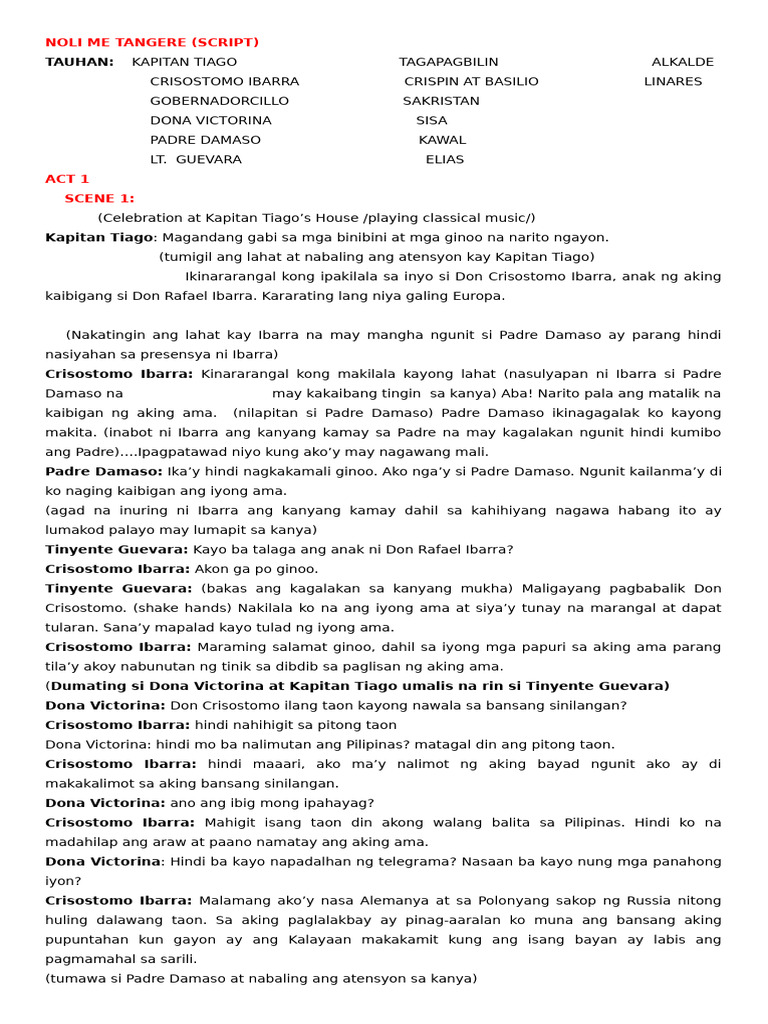 Film Script | PDF