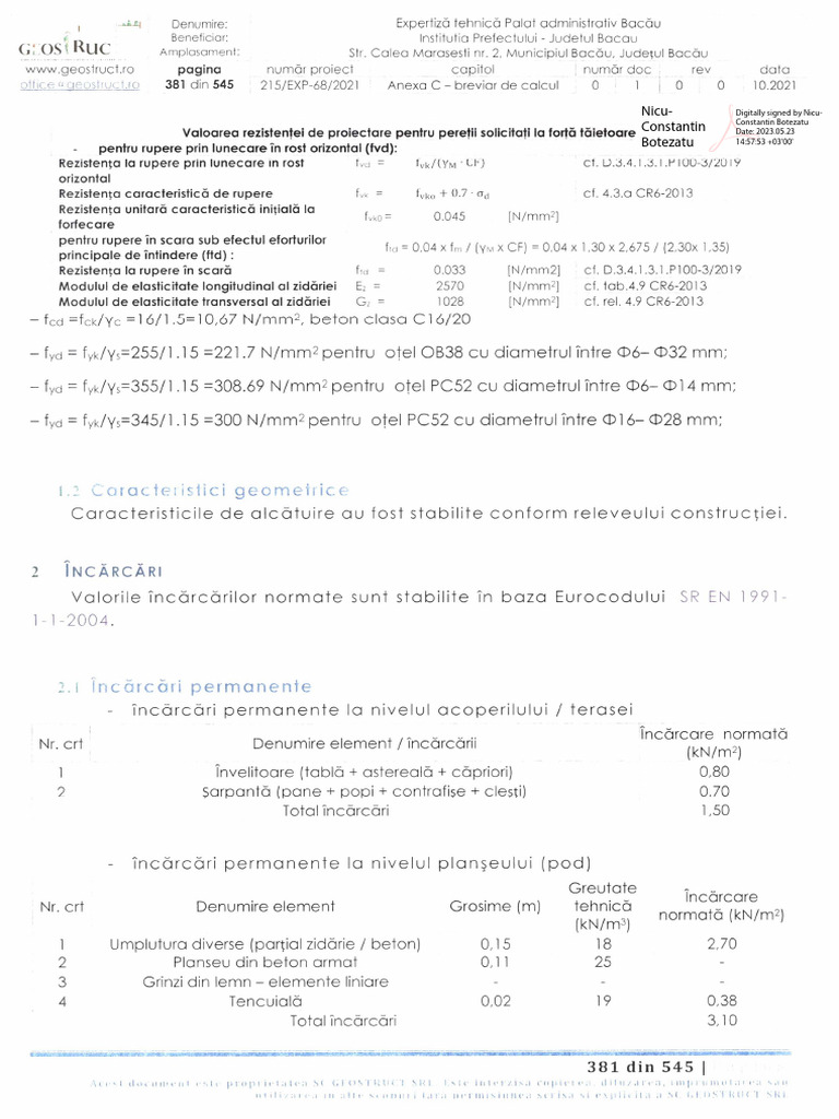 Expertiza Tehnica Partea III Sign | PDF