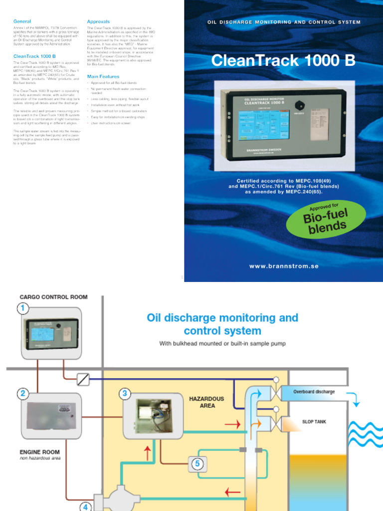 Slop Tank Oil Discharge System Overview | PDF
