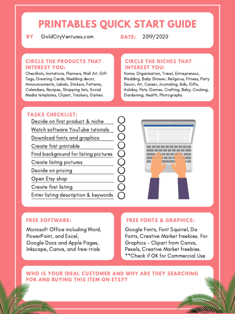 Printable QuickStart Guide-GOLD CITY | PDF