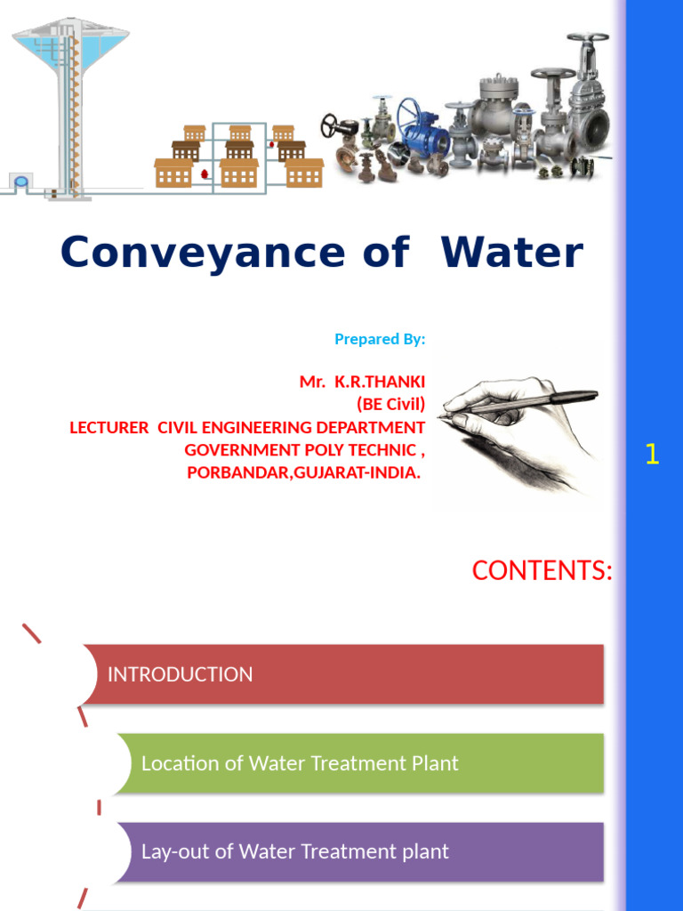 Water Conveyance Systems Explained | PDF | Pipe (Fluid Conveyance) | Valve