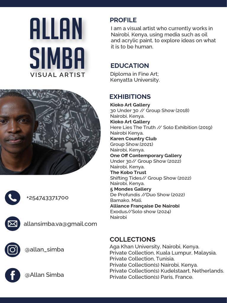 Allan Simba CV | PDF