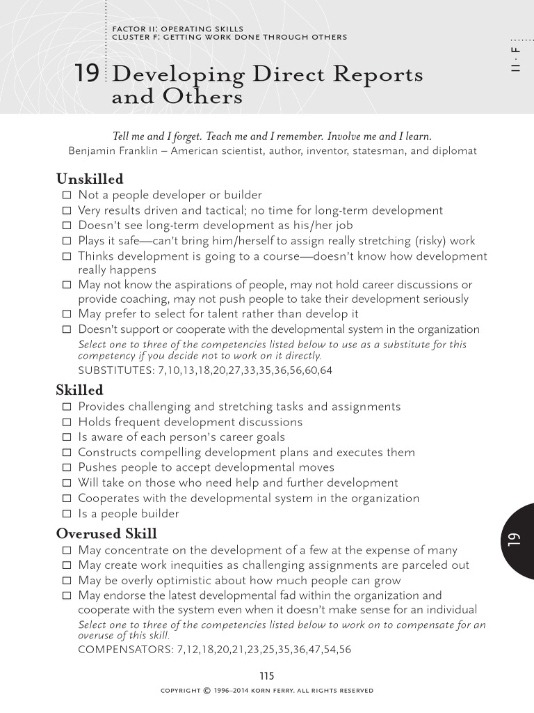 Developing_Direct_Reports_and_Others_downloadable | PDF | Performance ...