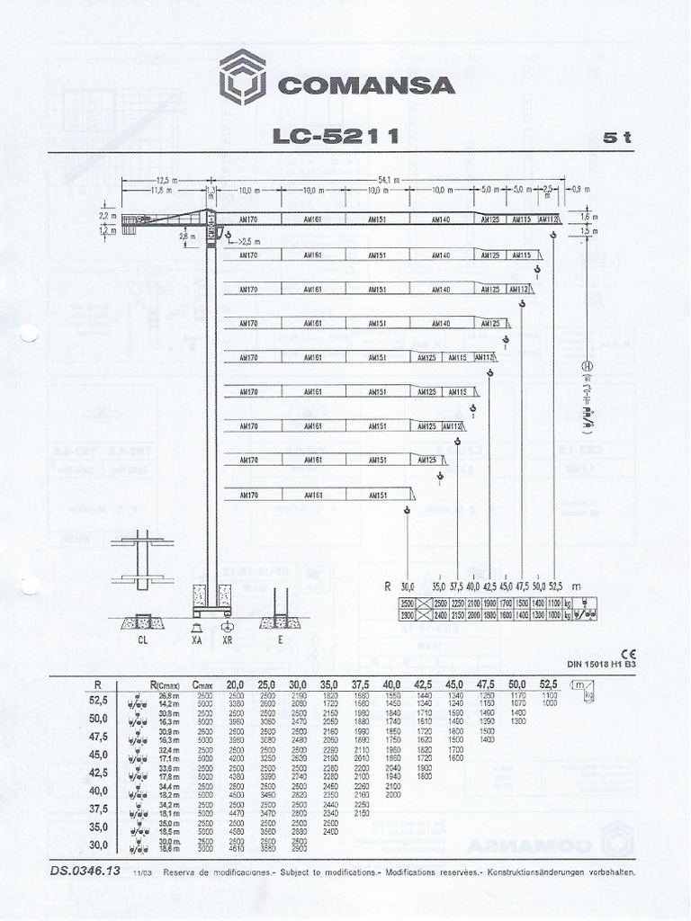 Grua LC-5211 | PDF