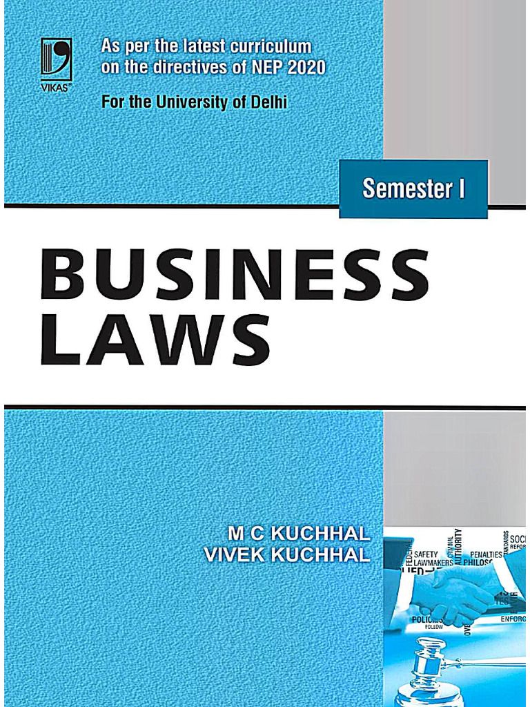 MC Kuchhal Business Laws 2 | PDF
