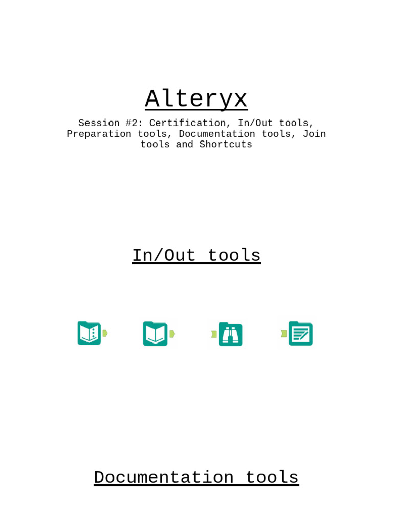 Alteryx Puneet Class2 | PDF | String (Computer Science) | Letter Case
