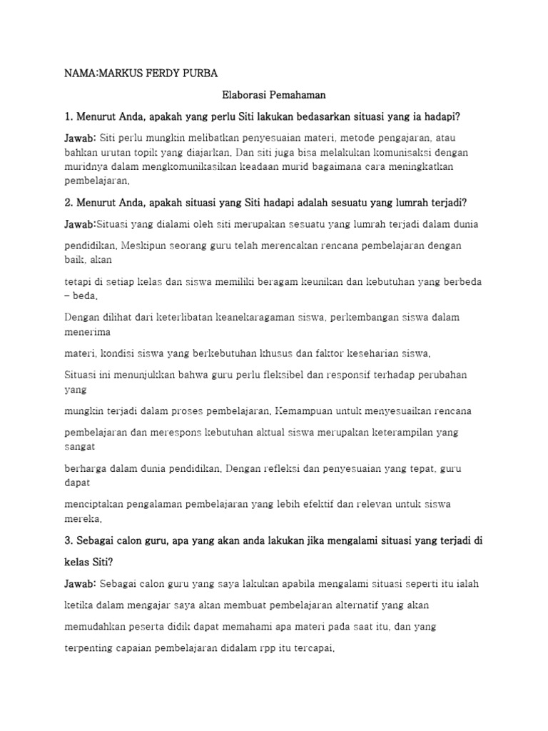 01.02.3-T2-6 Elaborasi Pemahaman | PDF