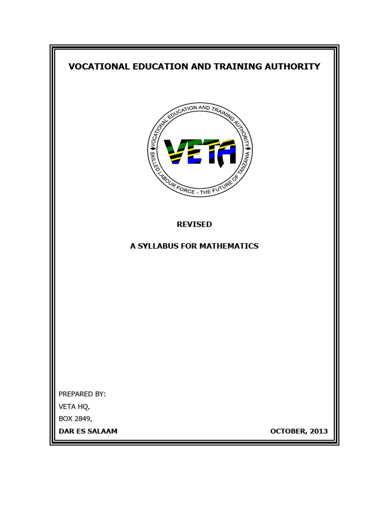 Syllabus Mathematics | PDF | Matrix (Mathematics) | Mathematics