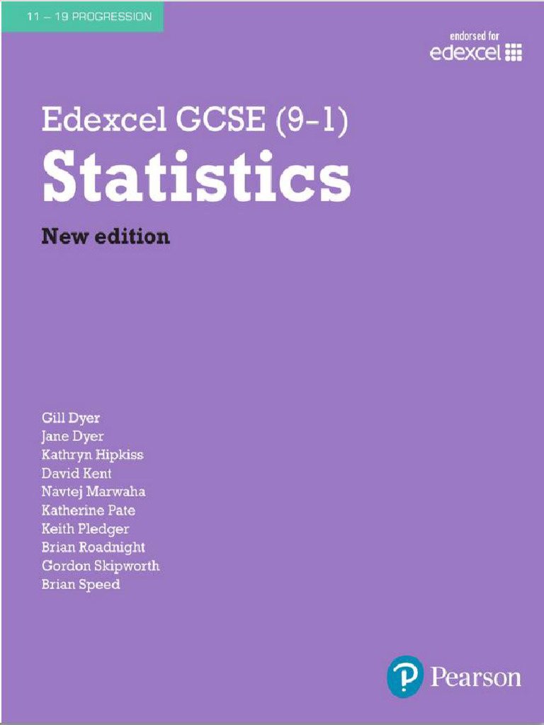 Edexcel GCSE (9-1) Statistics Student Book | PDF