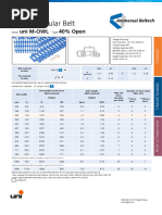 uni QNB C Modular Conveyor Belt Datasheet | PDF | Belt (Mechanical ...