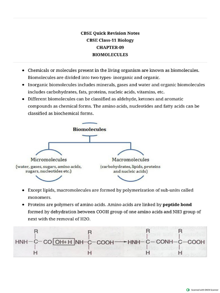 Biomolecules | PDF