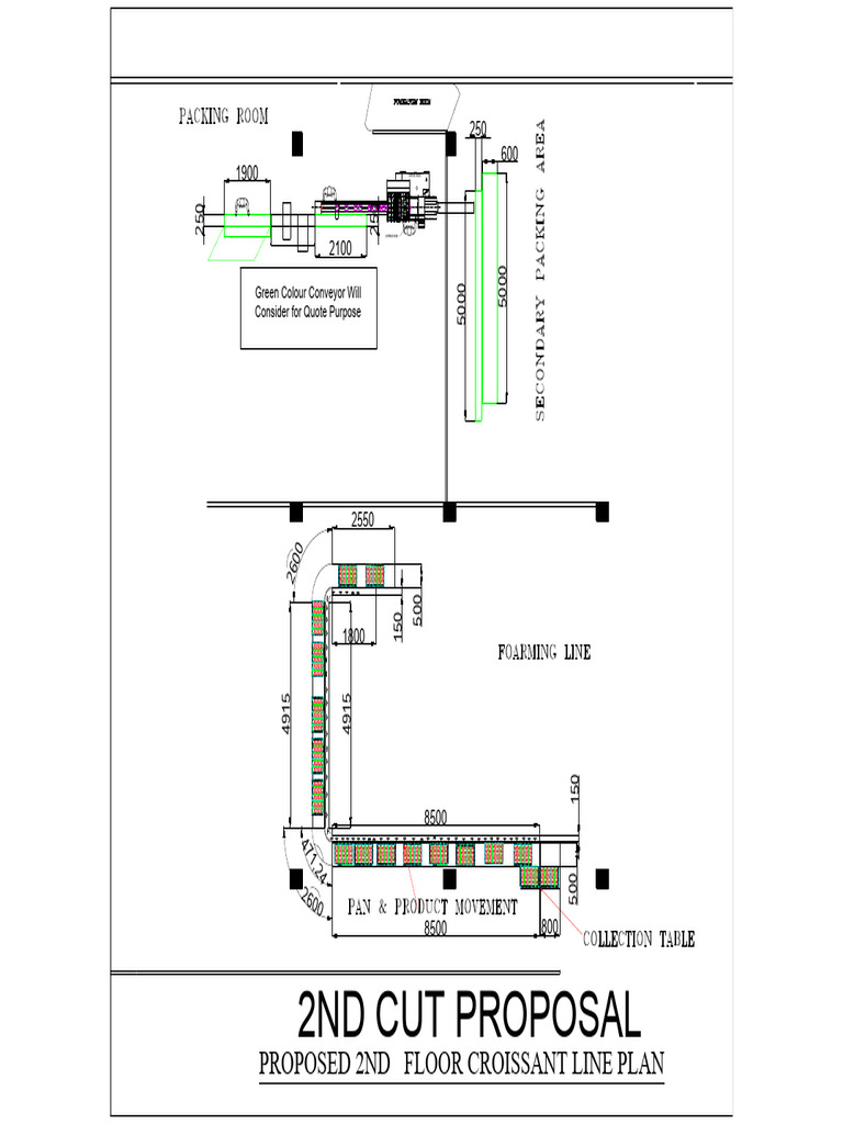 2nd Floor Conveyor Plan | PDF