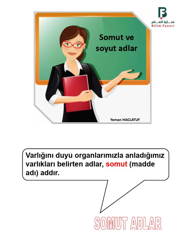 Somut Ve Soyut Adlar | PDF