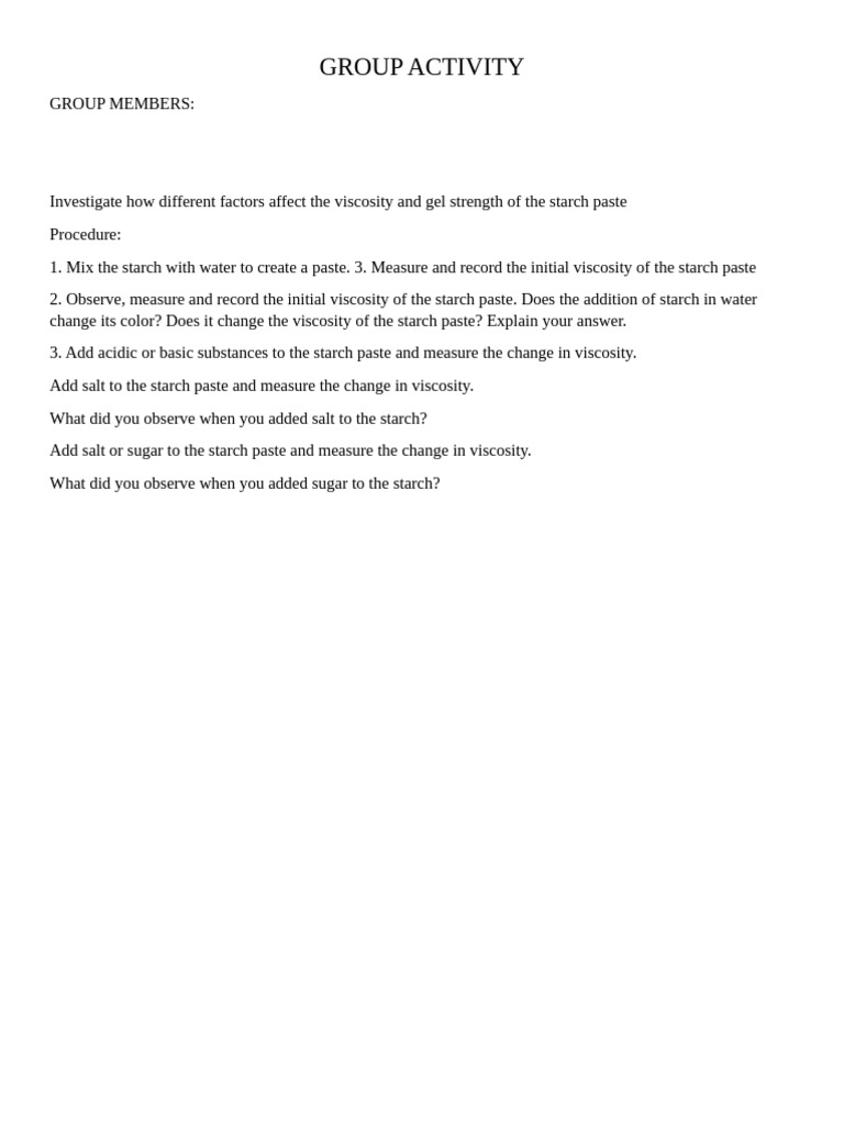 Group Activity Grade 10 Tle 1st | PDF