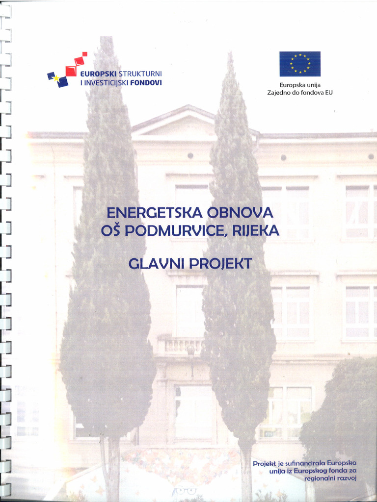 MAPA 2 OS Podmurvice Elektrotehnicki Projekt | PDF