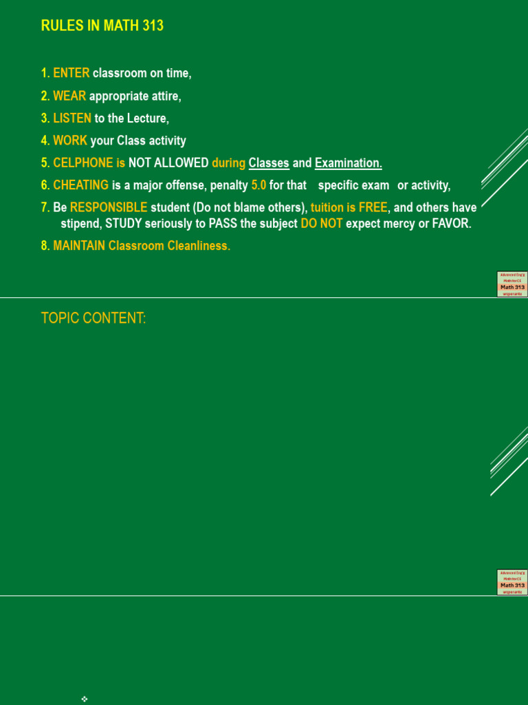 Math-313-L3-b | PDF | Matrix (Mathematics) | Determinant