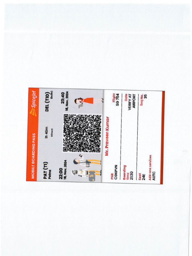Boarding Pass | PDF