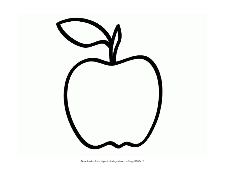 Coloring Apple | PDF