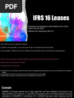 Deferred Tax on Leases and ROU Assets | PDF | Deferred Tax | Tax Deduction