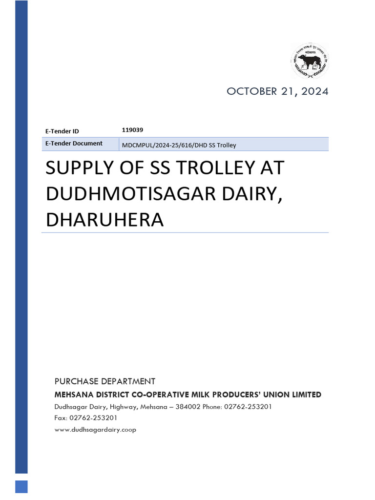 616 DHD SS Trolly Verified | PDF | Specification (Technical Standard) | Prices