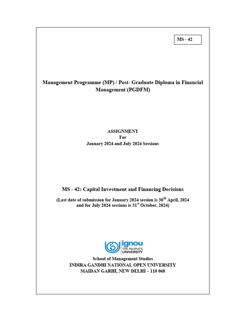 MS 42 | PDF