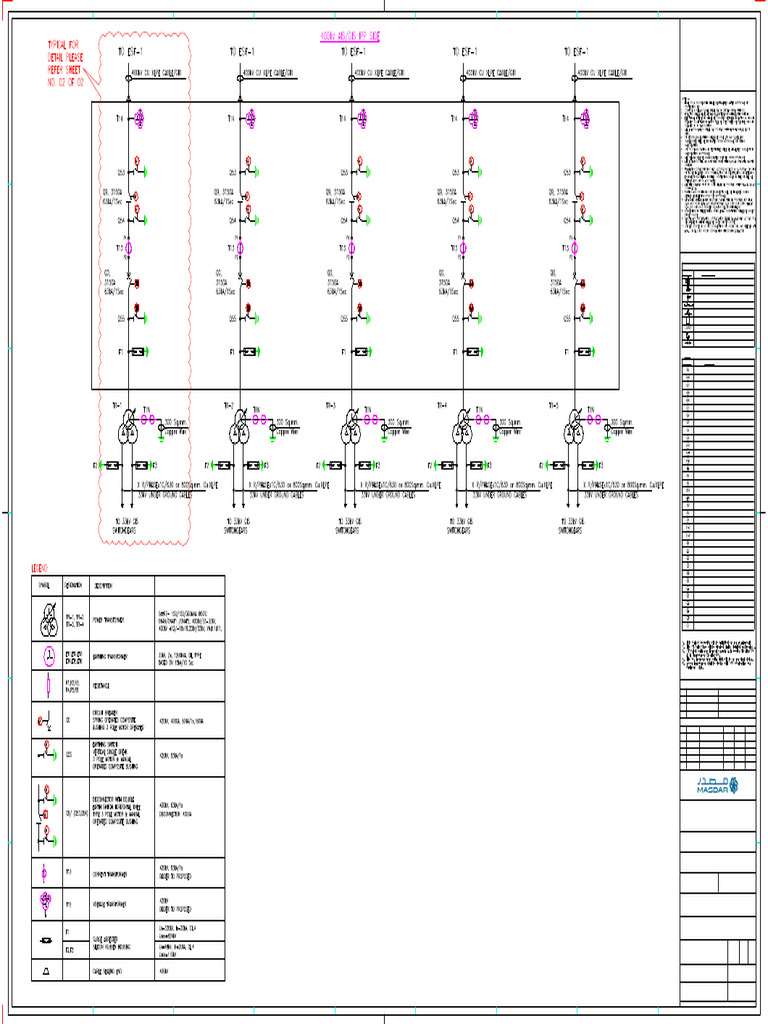 400kV Substation Single Line Diagram | PDF | Relay | Transformer