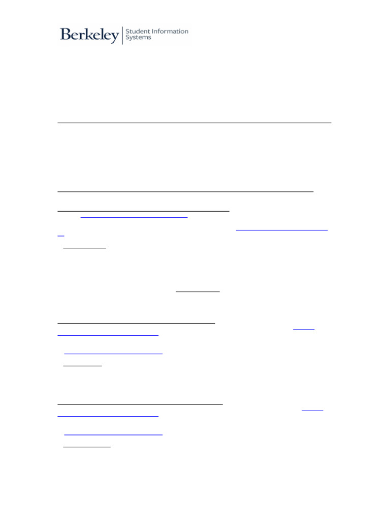 Academic Requirement - Berkeley | PDF | University Of California ...