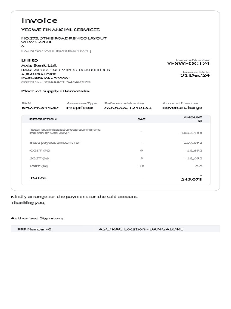 Invoice File | PDF
