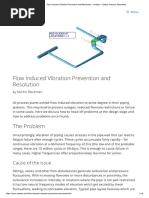 FIV and AIV Analysis in Piping Systems | PDF | Fluid Dynamics | Pipe ...