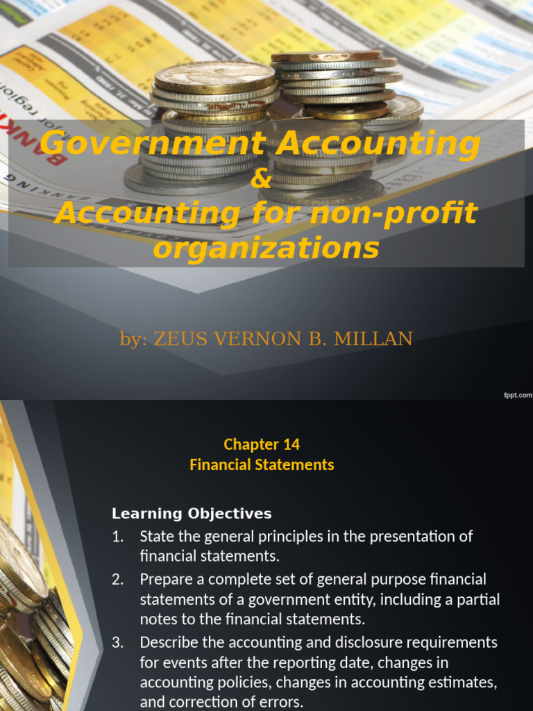 Government & NPO Financial Statements Guide | PDF | Balance Sheet | Expense